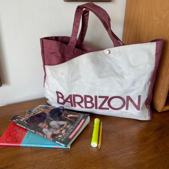 Vintage Barbizon Model Canvas Tote Bag Man or Woman, … - Gem