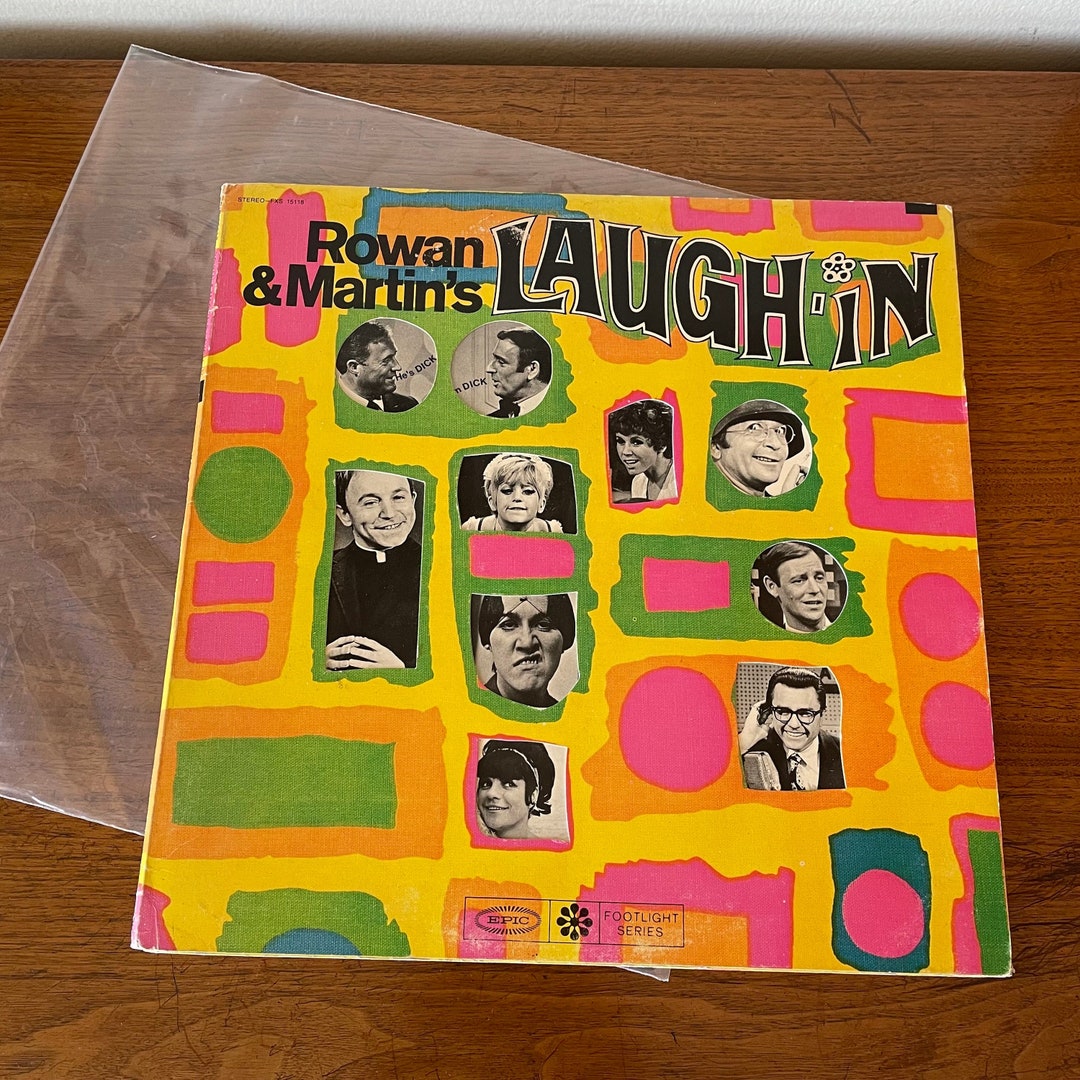 Vintage Laugh in TV Show LP Record, Rowan & Martin 1960s Goldie Hawn ...
