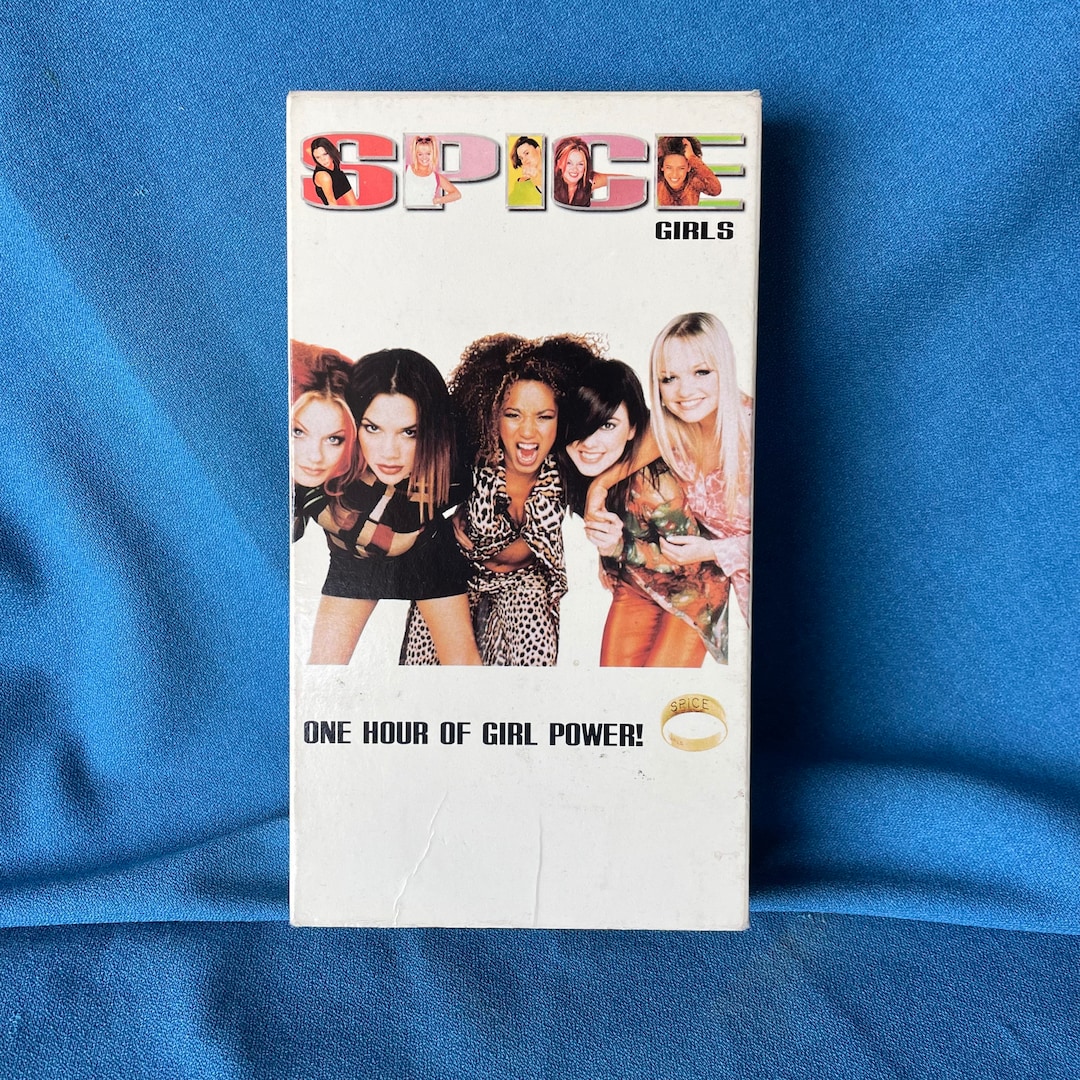 Vintage Spice Girls VHS Video Movie, One Hour of Girl Power Baby ...