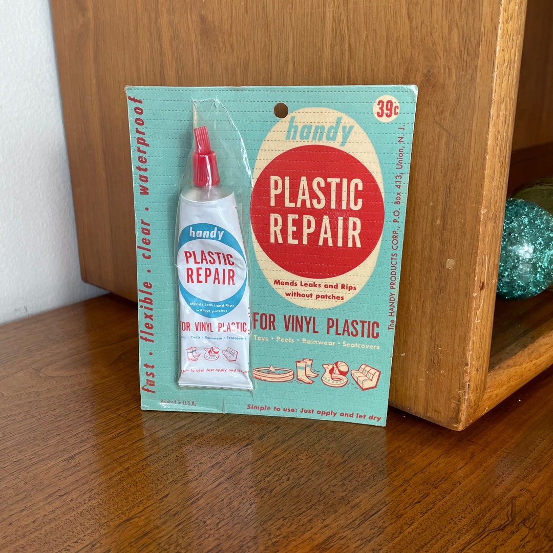 Vintage Handy Plastic Repair Kit for Vinyl Plastic by the Handy ...