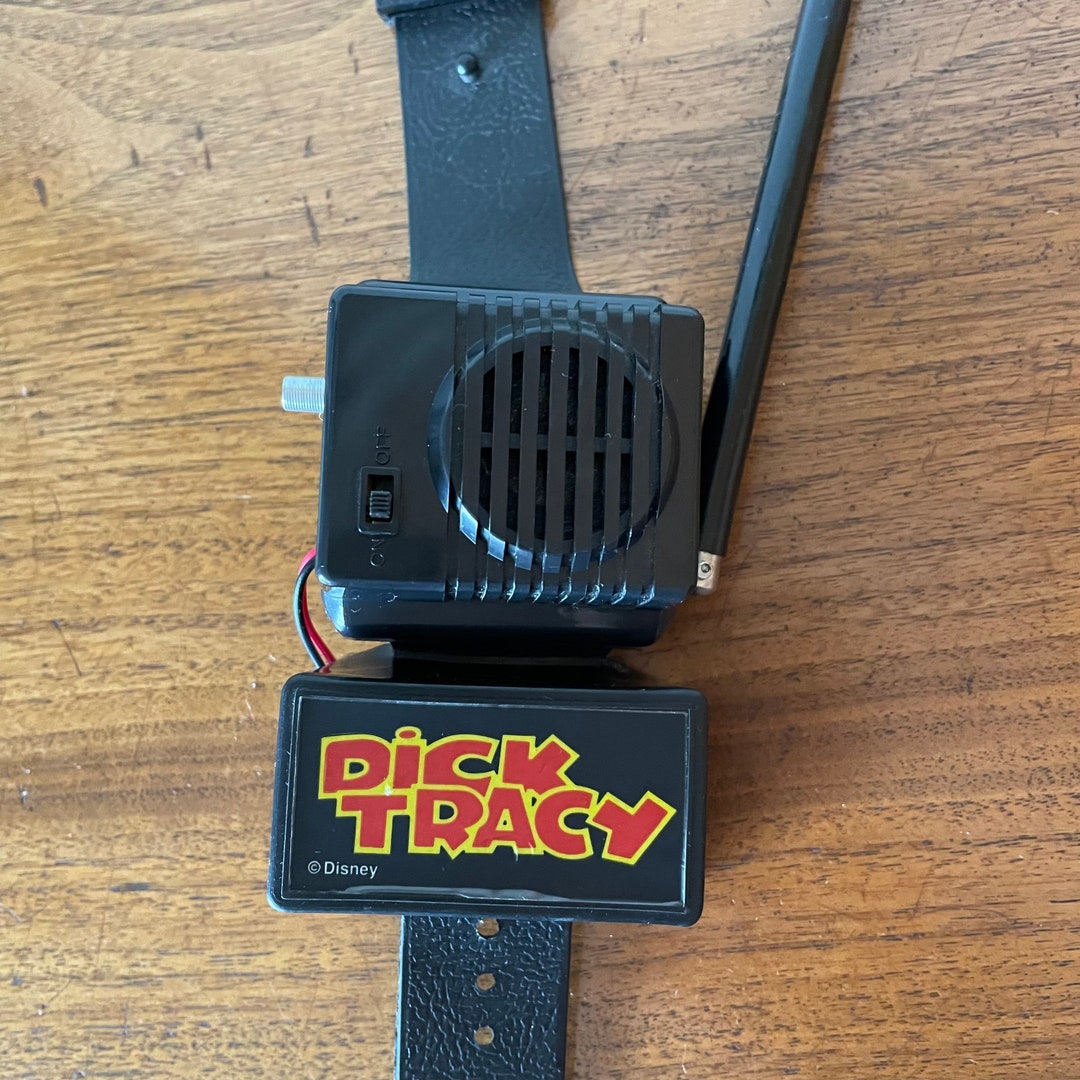 Vintage 1990 Dick Tracy 2 Two-way Wrist Walkie Talkie by Ertl Film, TV ...