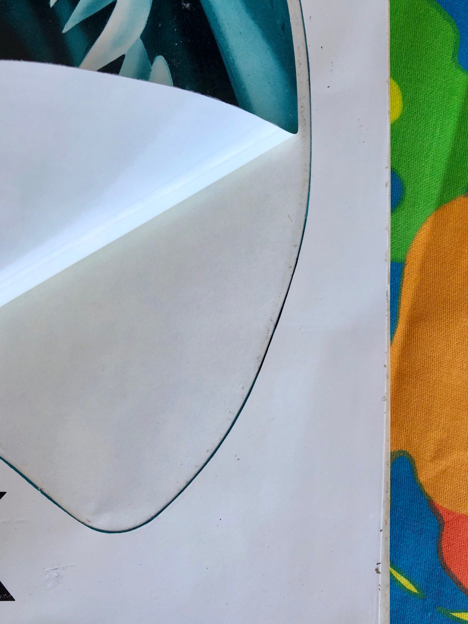 Big 70s Vintage Shark Sticker Crapper Art Jaws Movie Tiki | Etsy