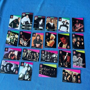 Vintage Super Stars Music Cards Trading Cards Rock and Roll - Etsy