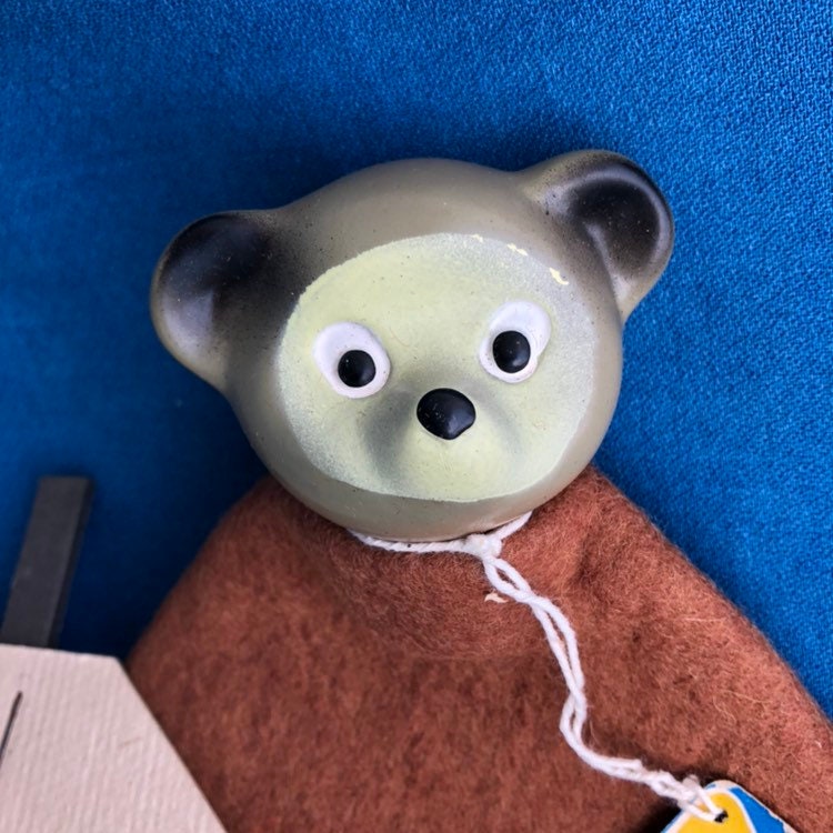 Vintage Teddy Bear Panda Hand Finger Puppet With Original | Etsy