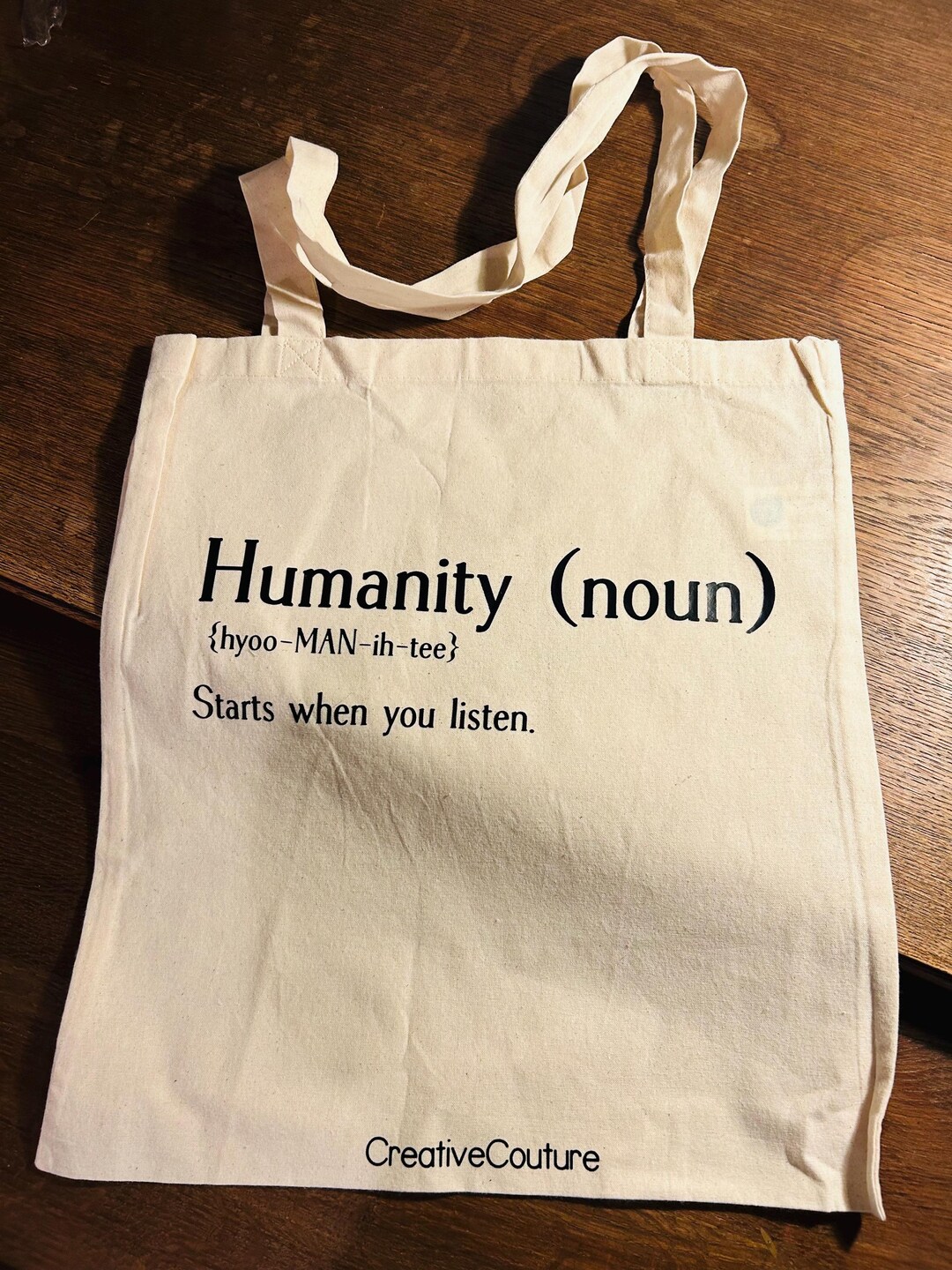 Jute Bag | Humanity Definition | Jute Bag | Tote Bag | Cotton Bag - Etsy
