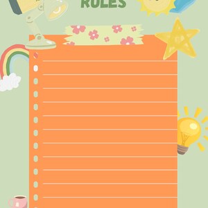 Editable Classroom Rules Poster Template, Classroom Agreement Poster ...