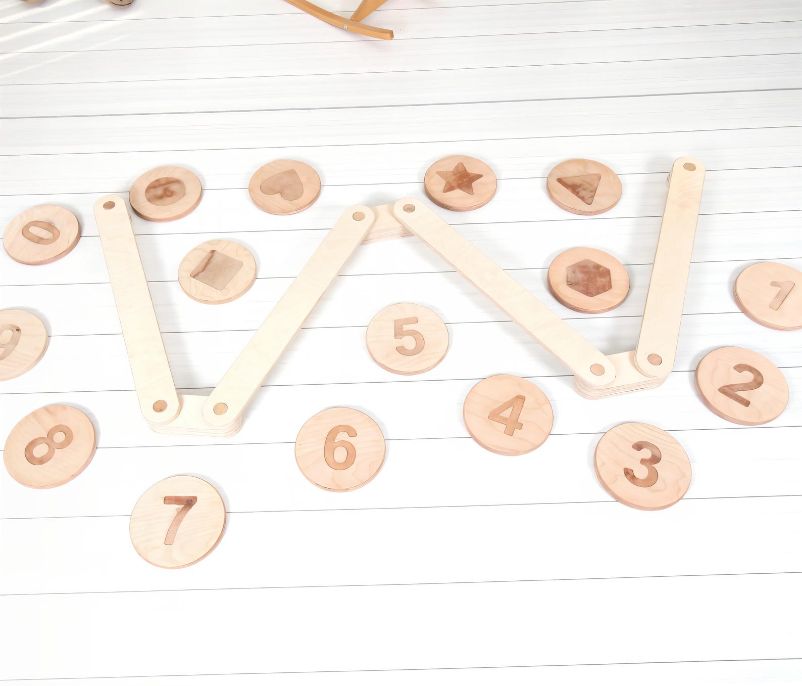 Montessori Toy Balance Beams Set-balance Beam Kids Furniture-waldorf ...