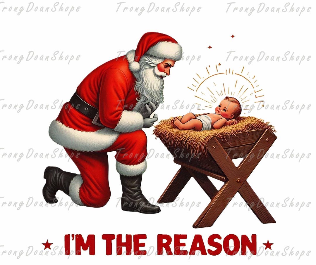 Santa Taking Care of Baby Png, Santa Baby Art Png, Christmas Baby Png ...