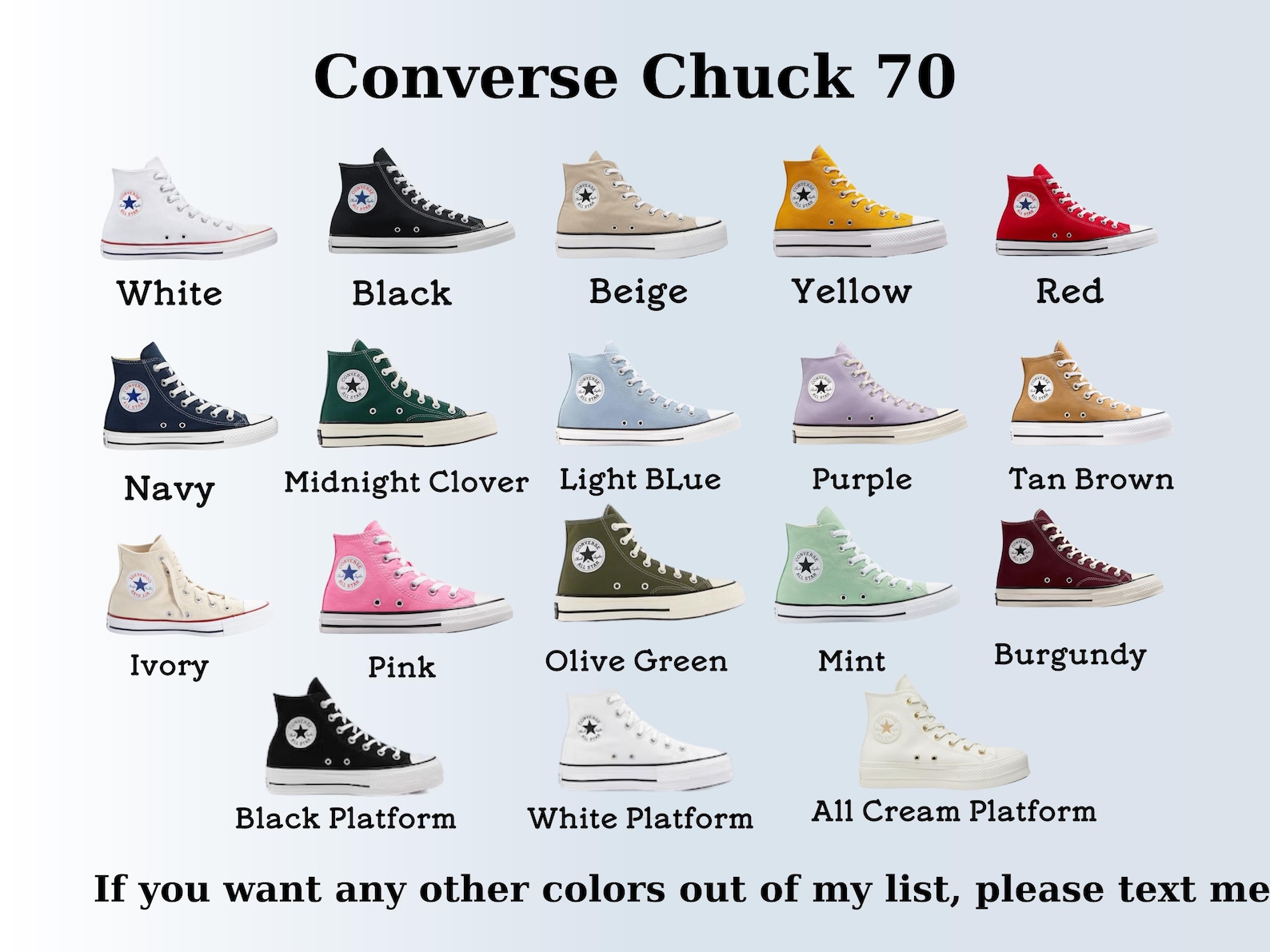 Embroidered Floral Converse: Book Lover High Top Sneakers - Etsy