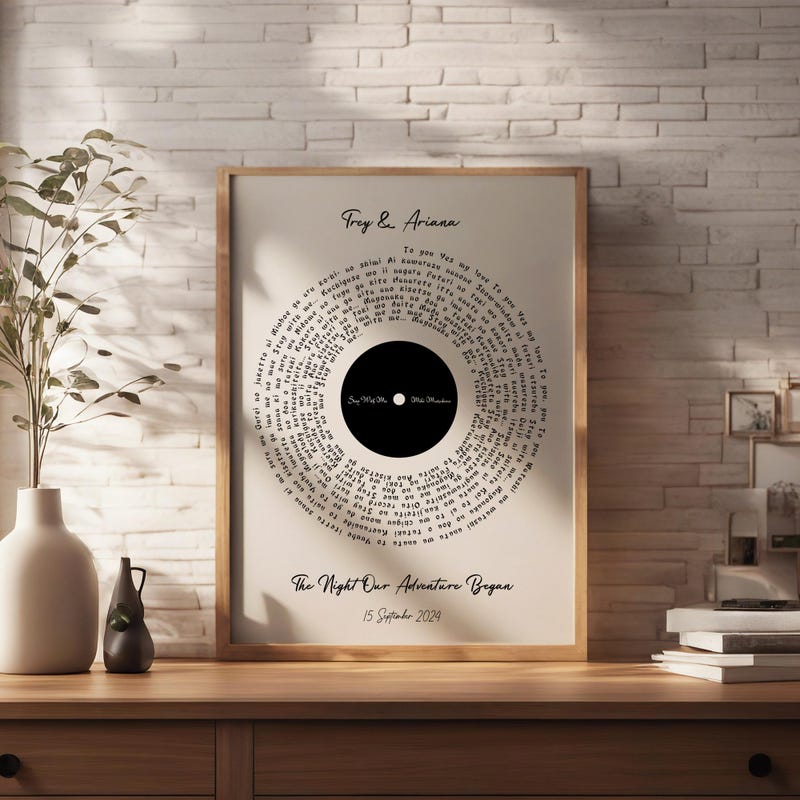 Song Lyric Art - Etsy