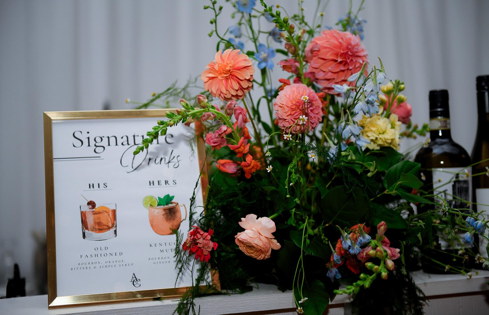Wedding Signature Cocktail Sign - Etsy