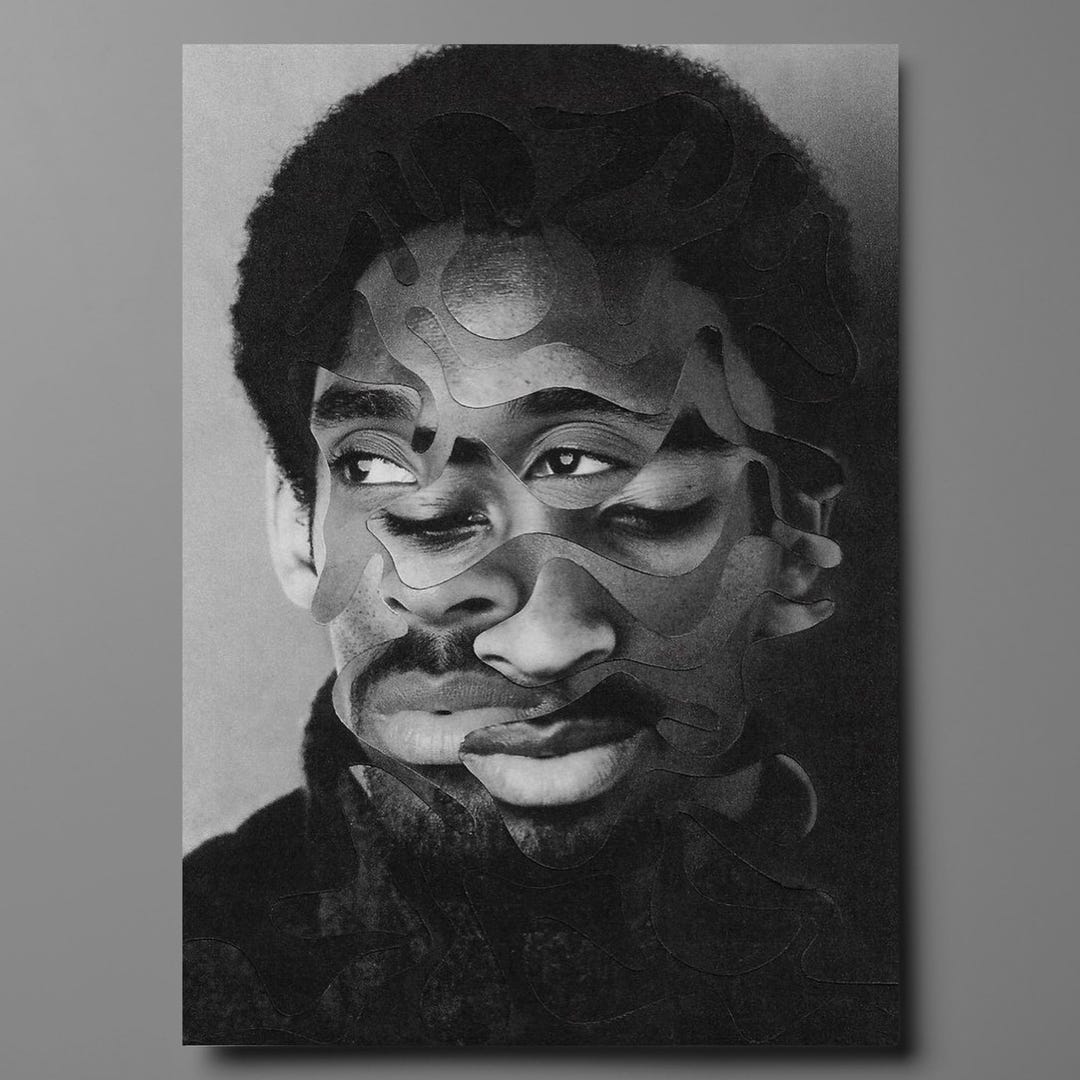 Abstract Basketball Legend Art Poster Surreal NBA Champion Portrait ...
