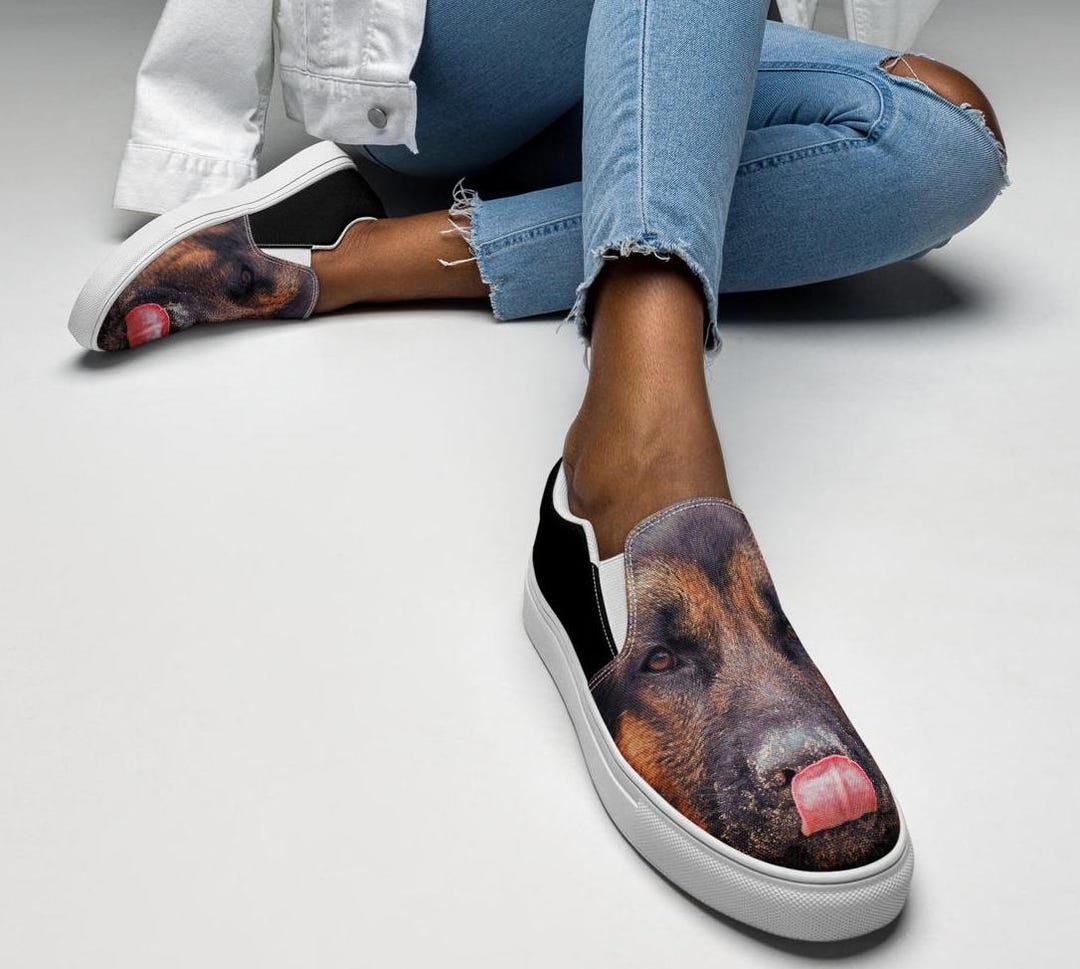 Dog Sneaker German Shepherd Slippers - Etsy