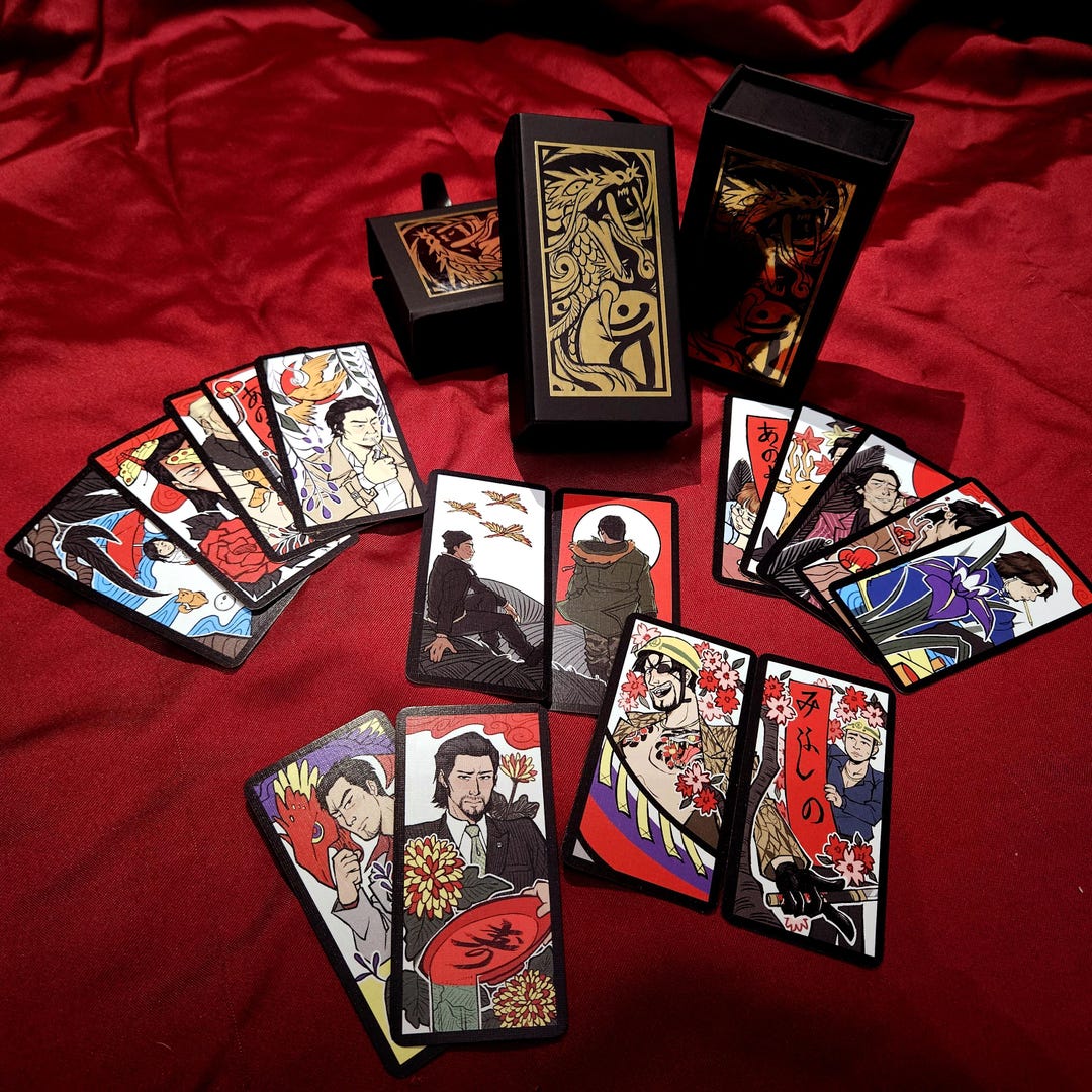 Like a Dragon Yakuza Hanafuda Card Set - Etsy UK