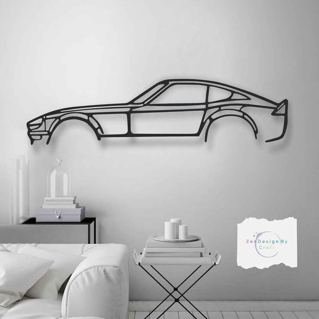Metal Car Decor Wall Art Unique Valentine's Day Gift for Car Lovers ...