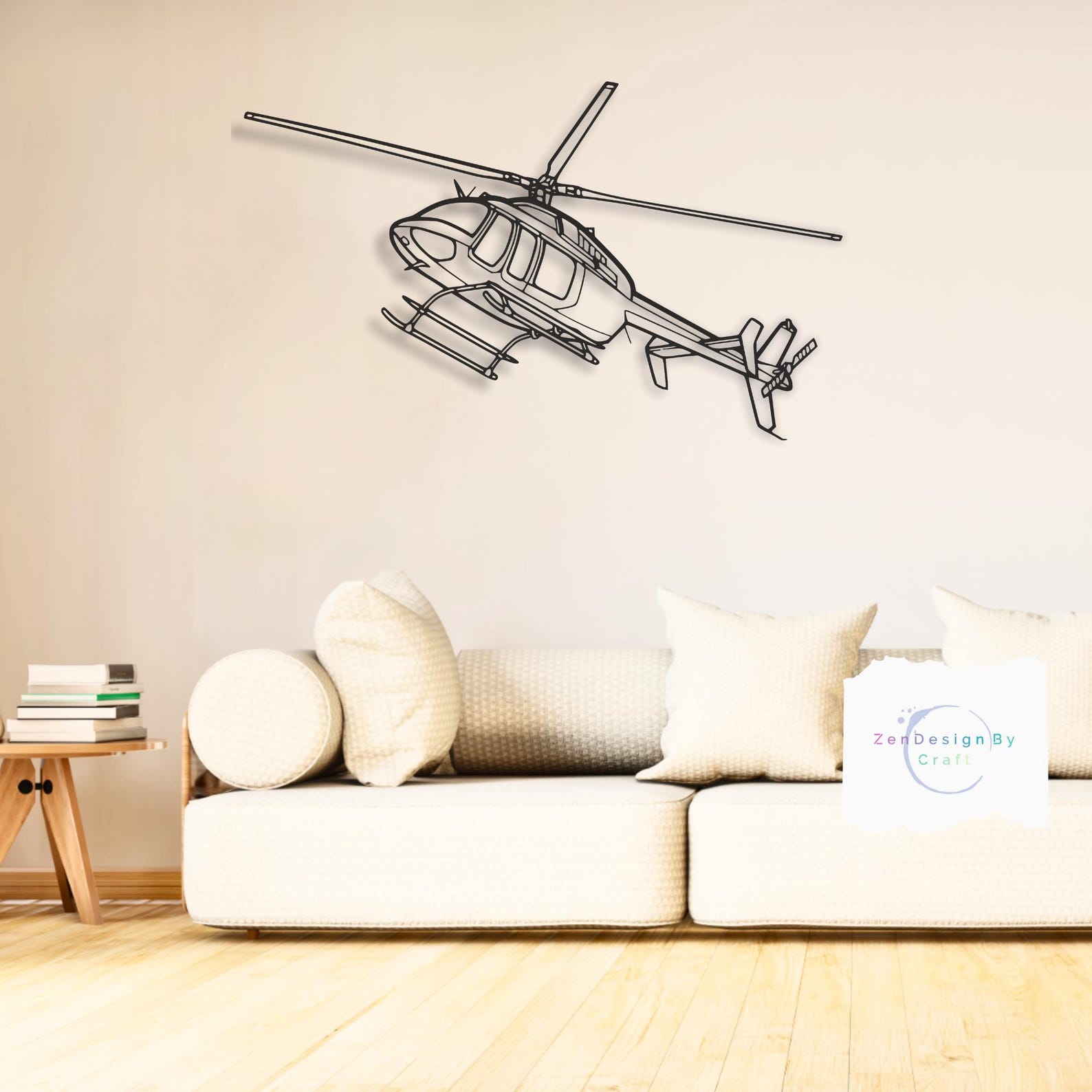 Bell 407 GX Helicopter Metal Wall Art:3d Aviation Decor Gift - Etsy