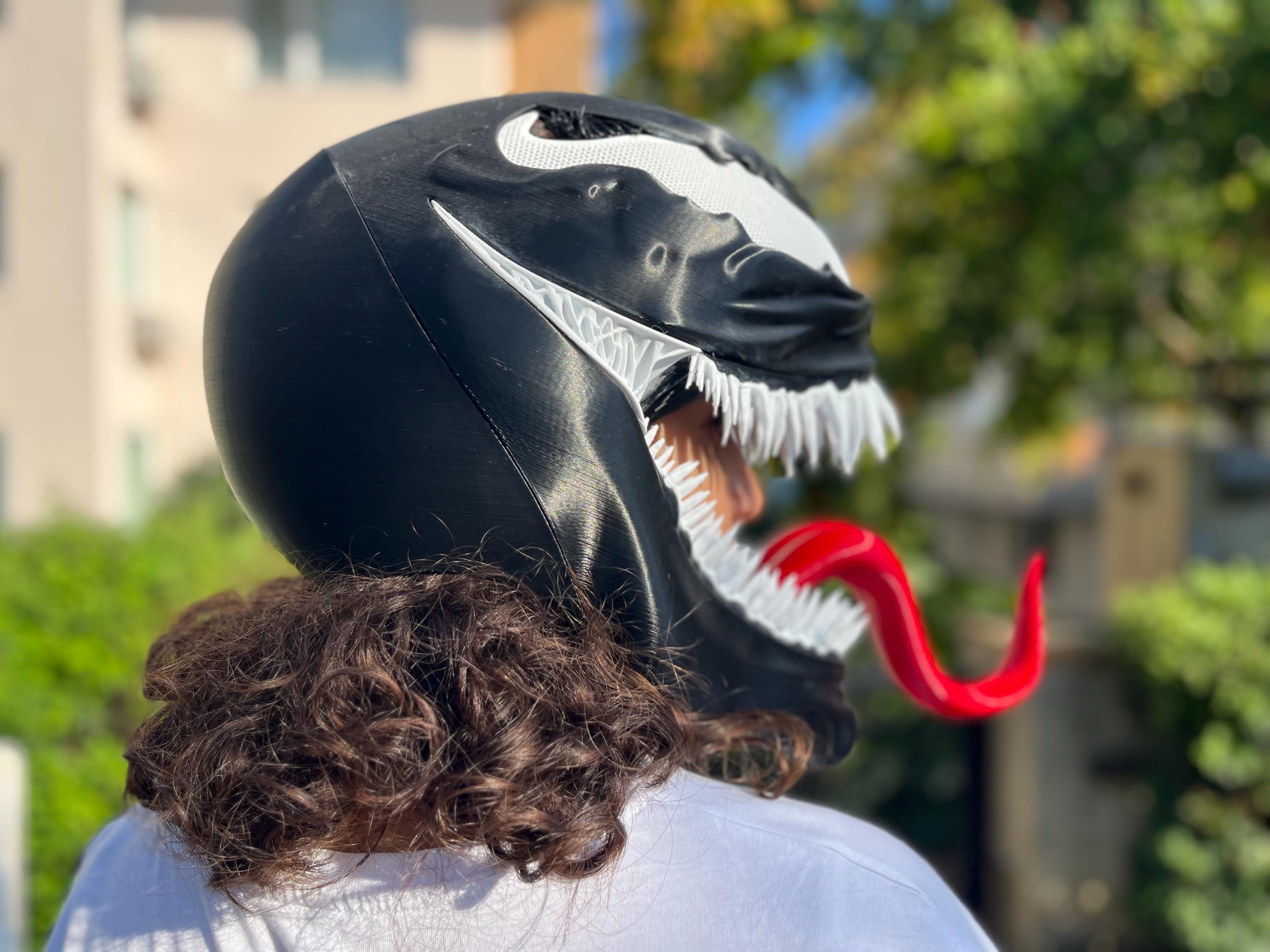 Venom Mask With Tongue Venomized Helmet Quality Cosplay Costume Gift ...