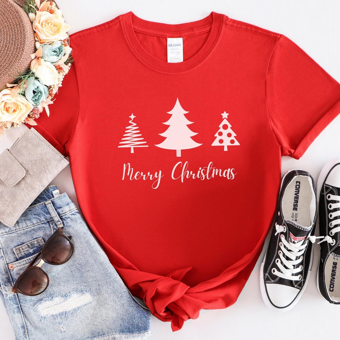 Merry Christmas Tree Shirt | Christmas Tree, Christmas Gift,holiday ...