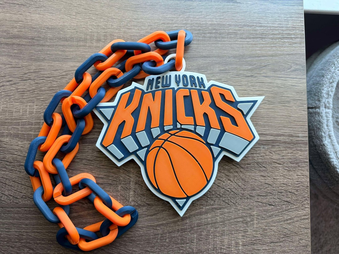 Knicks 3D Printed Sports Chain, Necklace - Etsy