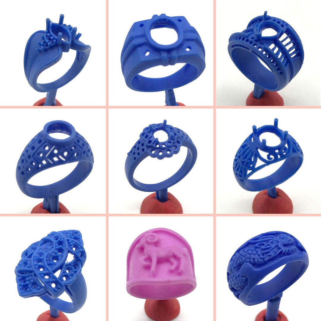 True Sign of Hero Design Ring Wax Pattern Mold | Jewelry Supplies ...