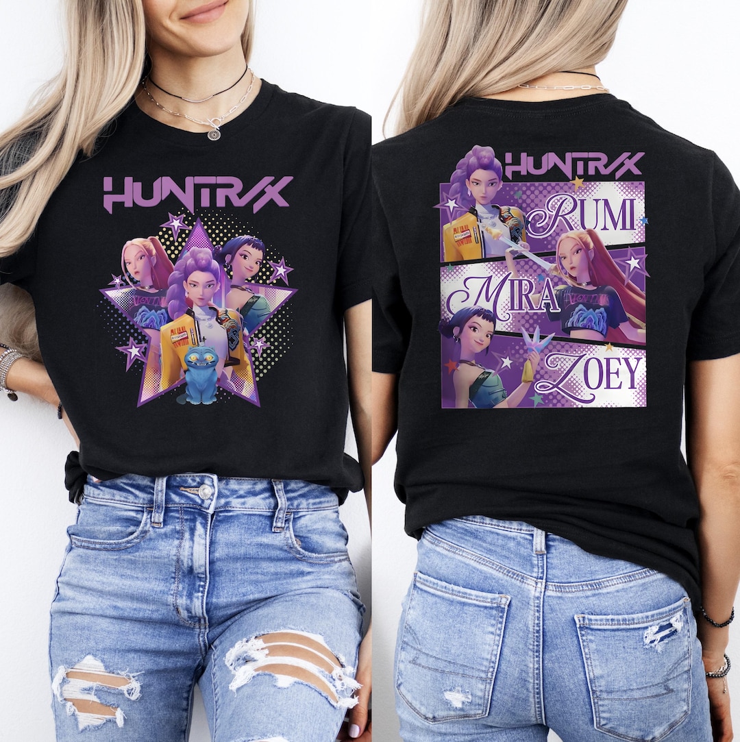 Huntrix Kpop Girls Shirt, Demon Hunter Merch - Etsy