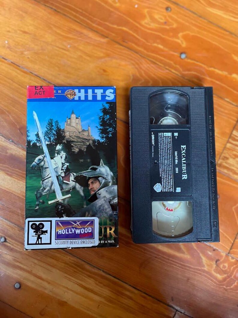 Excalibur 1981 (VHS 1998); Nigel Terry; Helen Mirren; Nicholas Clay ...