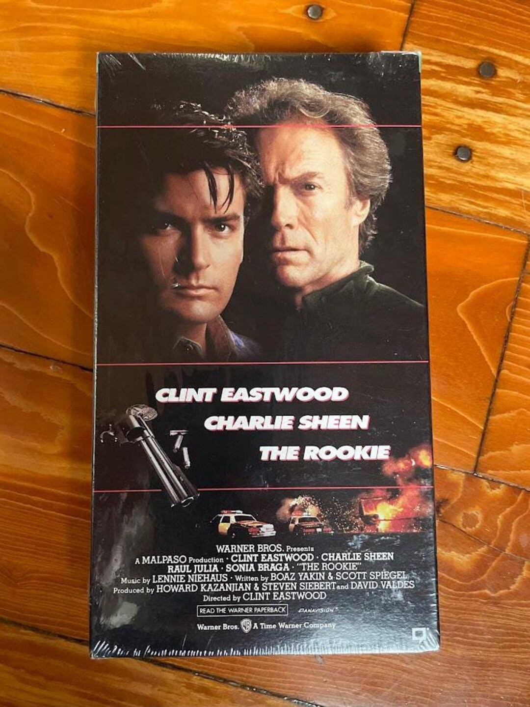 The Rookie (1990) VHS. SEALED. Clint Eastwood, Charlie Sheen. Warner ...