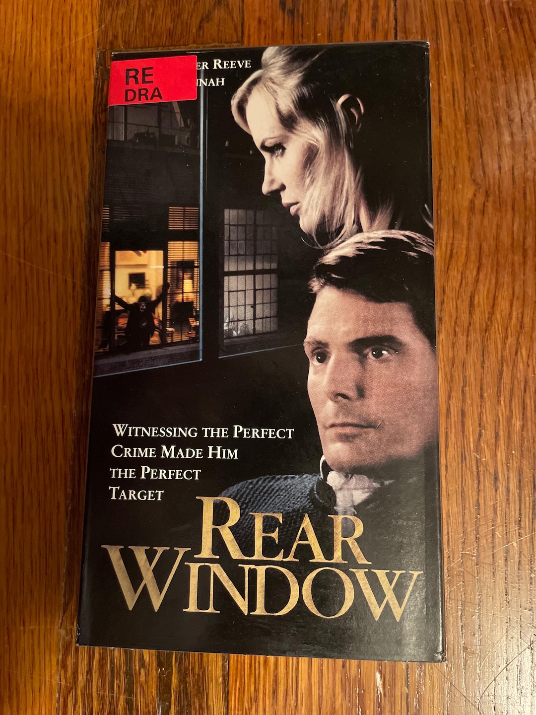 Rear Window 1998 (VHS 1999); Christopher Reeve, Daryl Hannah - Etsy