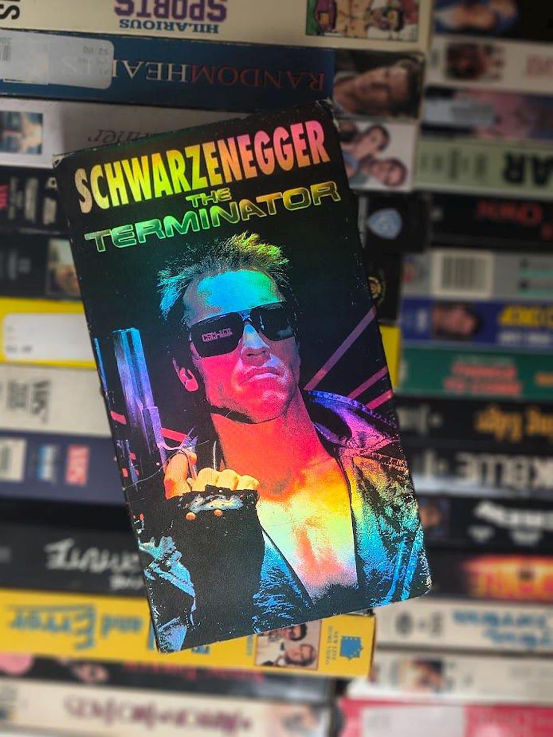 The Terminator VHS 1984 Limited Edition Holographic Box - Etsy UK