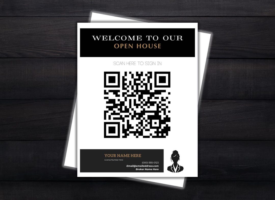 Open House, Editable Template for Real Estate, Market Update, Home ...