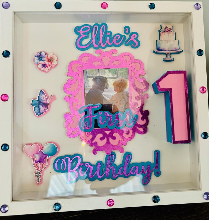 Birthday Shadow Box - Etsy
