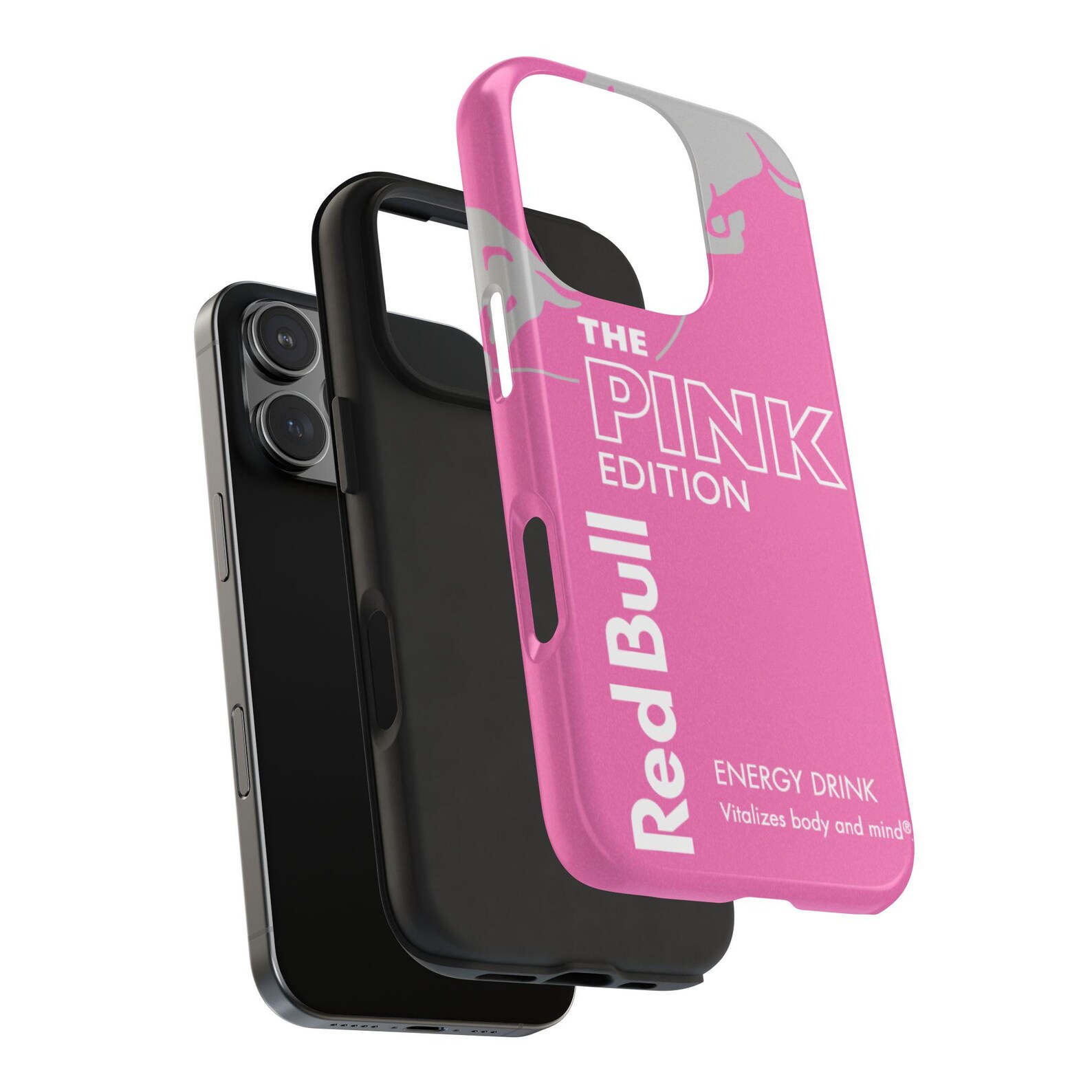 Pink Edition Tough Phone Case - Stylish Protection for Energy Drink ...