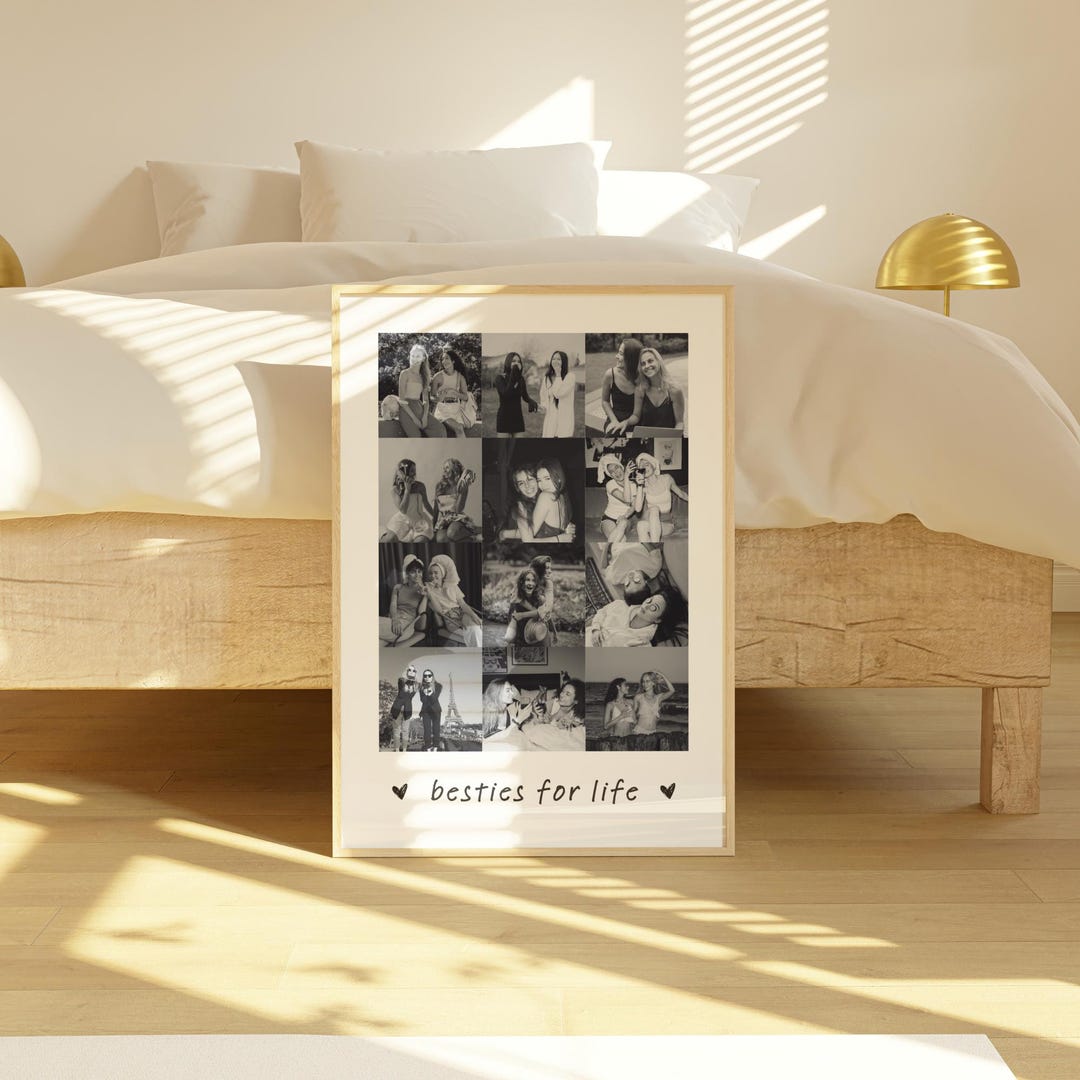 Custom Polaroid Photo Frame Birthday Template, Personalized Gift for ...