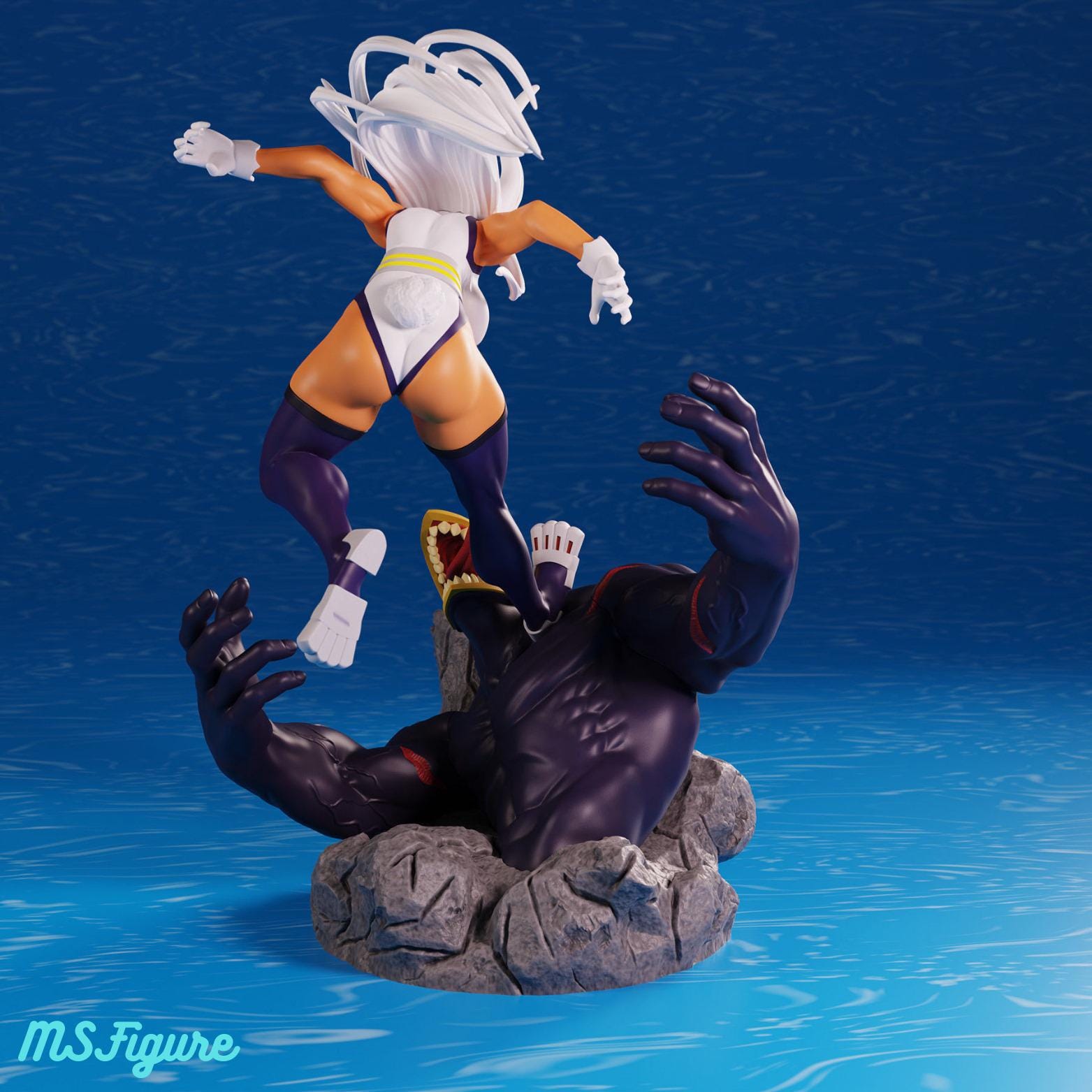 Mirko Figure, 3D Painted and Unpainted Figure, Action Figures ...