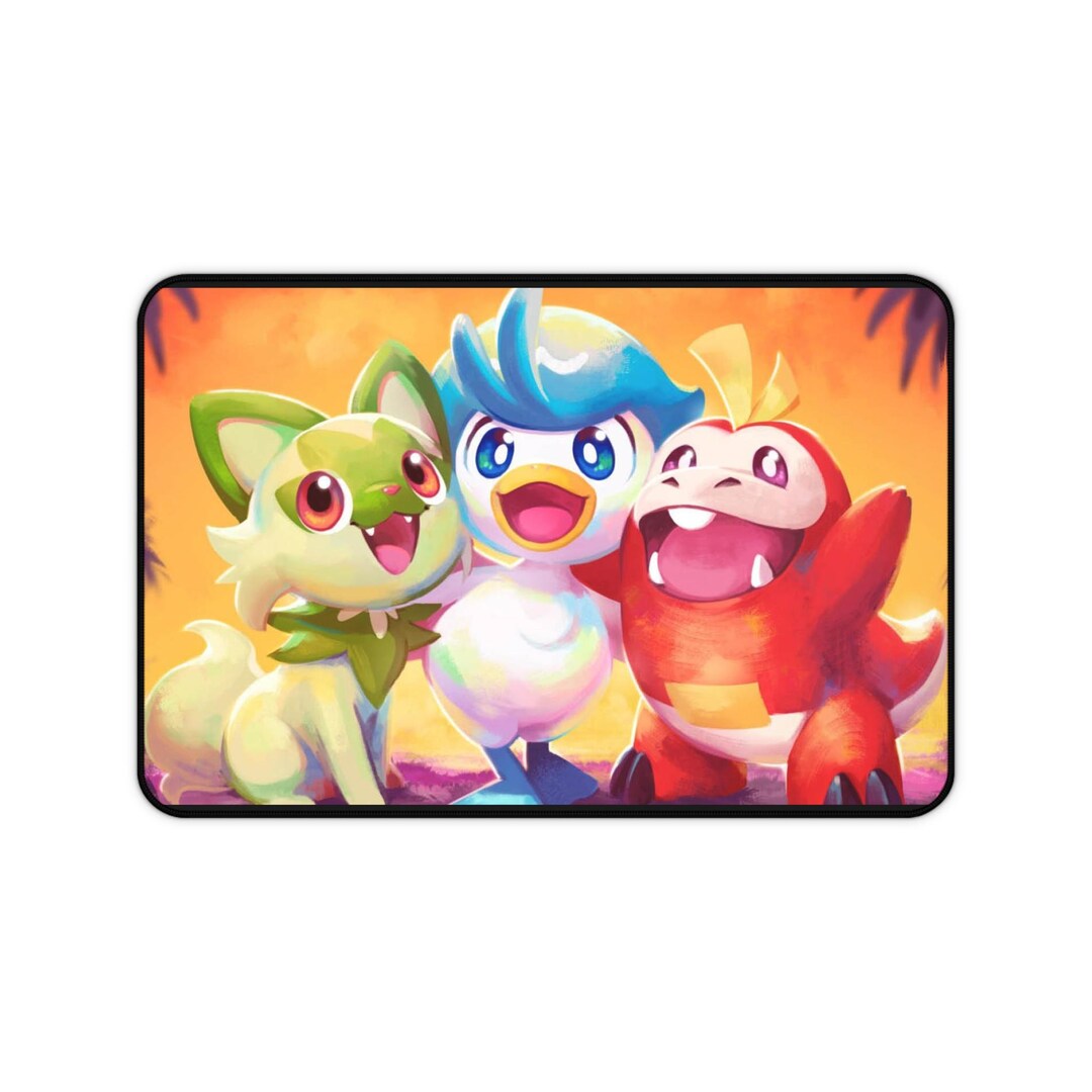 Pokemon Gaming Desk Mat - Etsy