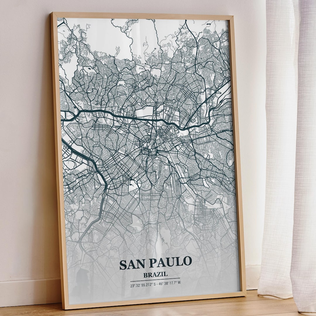 Custom Map Prints Any Location, Map Print, Living Room Art, Home Decor ...