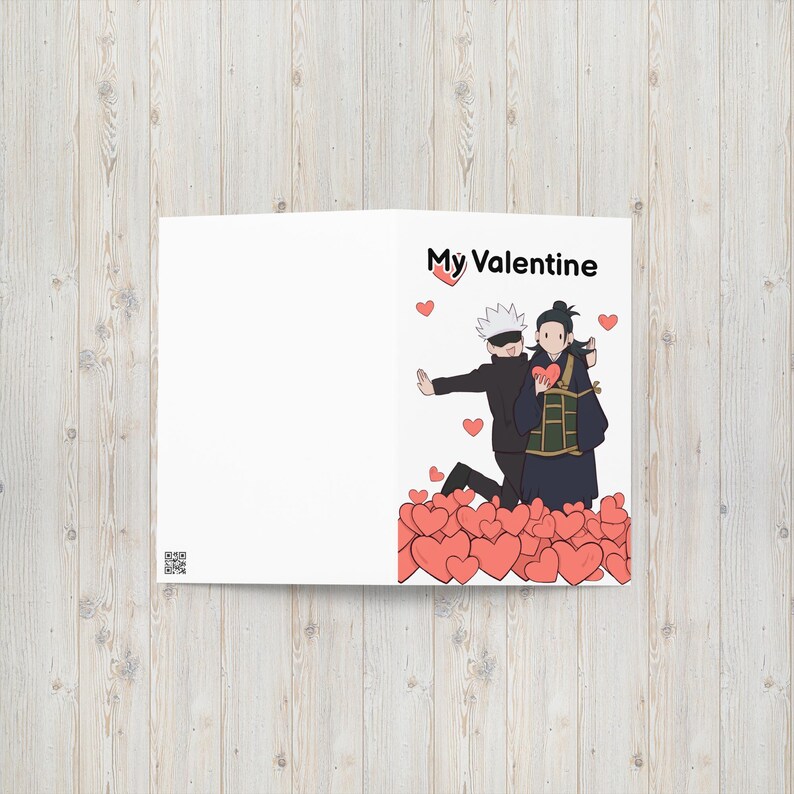 Jujutsu Kaisen, Satoru Gojo, Suguru Geto, Valentines Card, Anime Merch ...