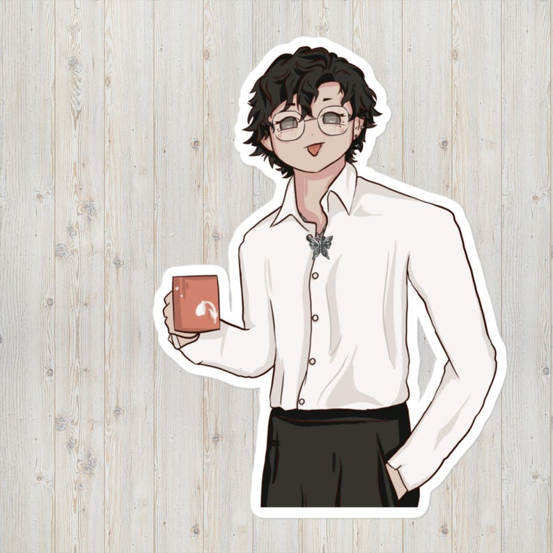 Kyrio Cifer, Bubble Sticker, Indie Vtuber Merch - Etsy