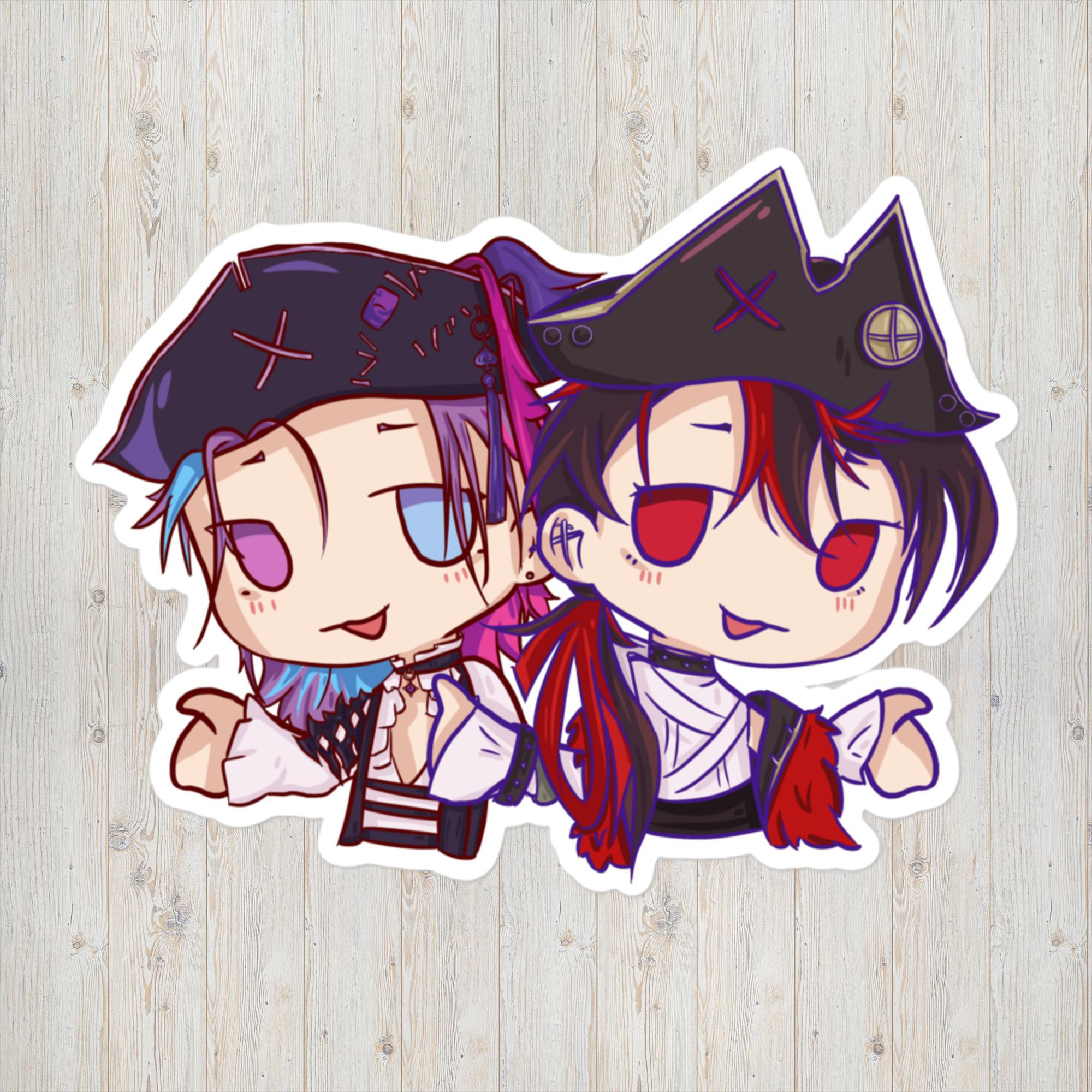 K9kuro, Gavis Bettel, Bubble Sticker, Vtuber Merch - Etsy