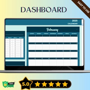 Editable Monthly Checklist Template, Google Sheets, Digital Download ...
