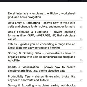 Excel for Beginners Ebook: Step-by-step Guide to Master Excel Basics With Screenshots & PDF ...