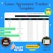 Lease Agreement Tracker Template Google Sheets, Rental Property ...