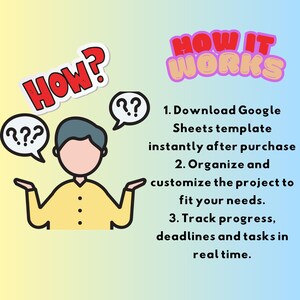 Editable Monthly Checklist Template, Google Sheets, Digital Download ...