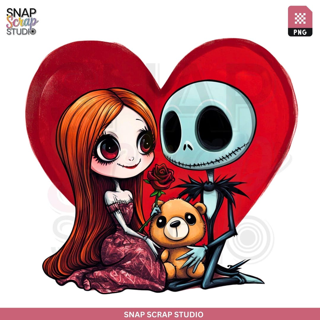 Nightmare Valentine Couple Png, the Lover Tarot Card , Valentine Movie ...