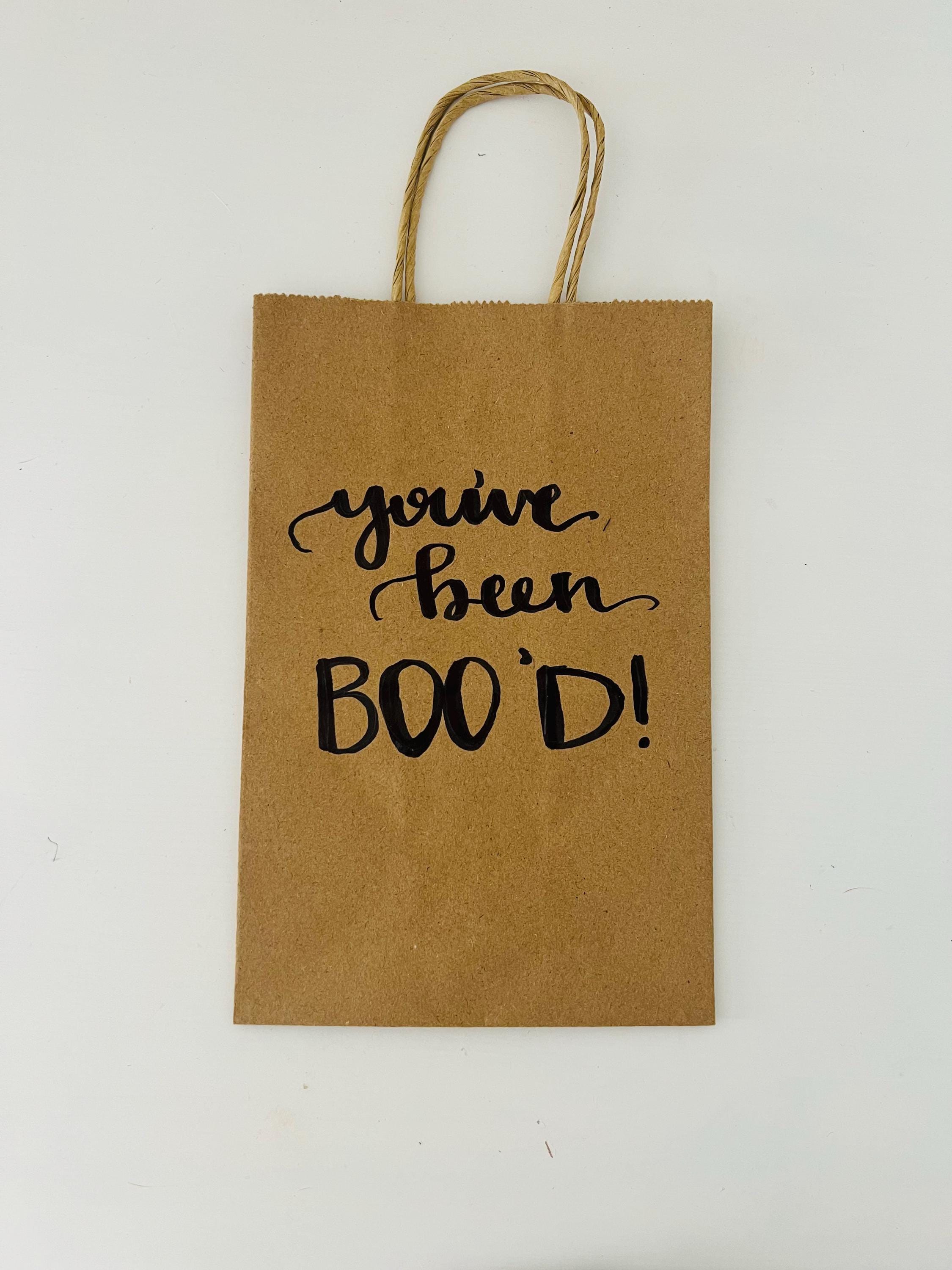 You've Been Booed Kit Custom Halloween Boo Bag Set to Boo Your ...