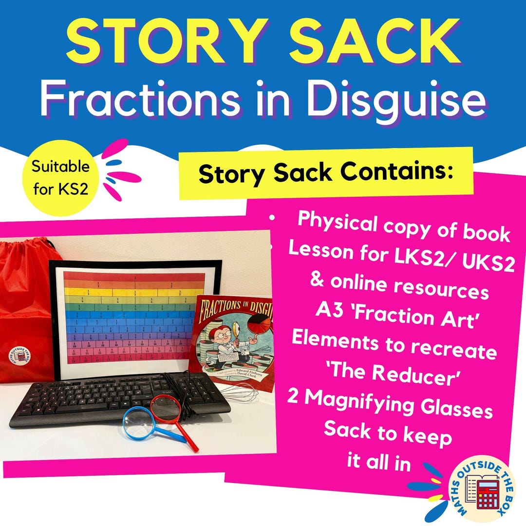 Story Sack: Fractions in Disguise (KS2) - Etsy