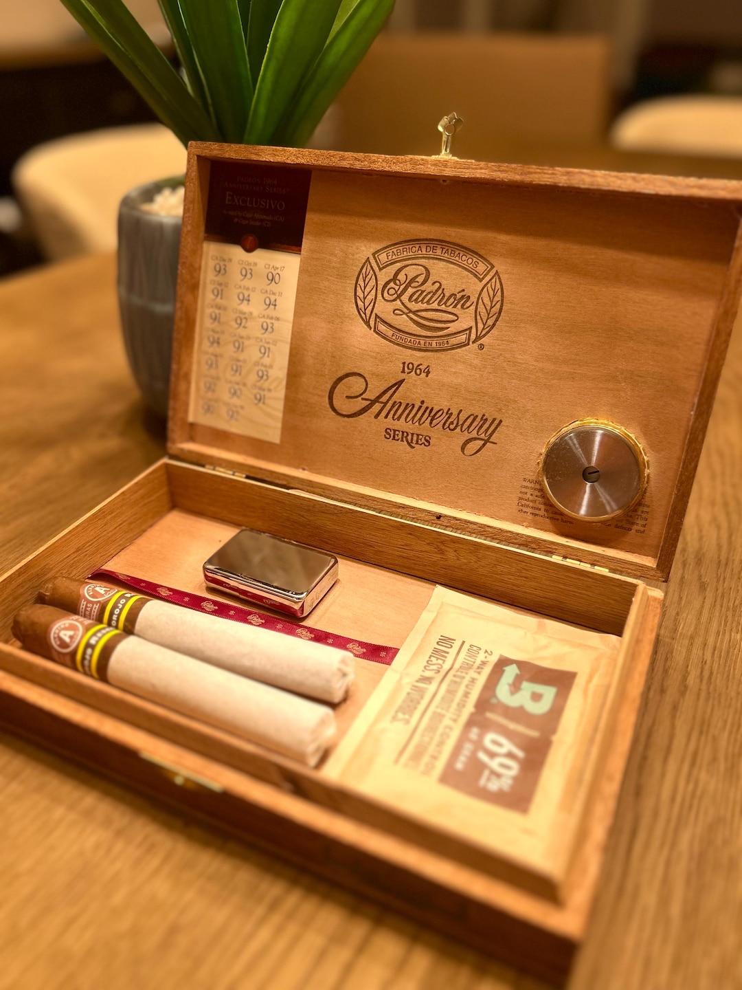 Handmade Humidor From Padron Cigar Box - Etsy