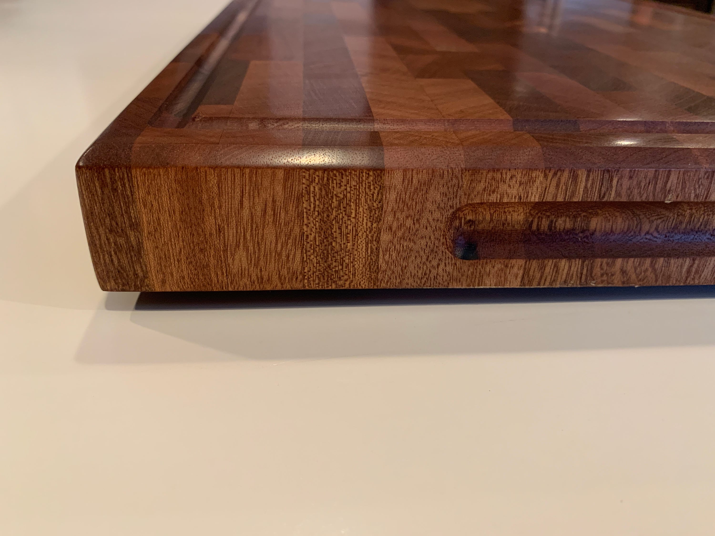 Sapele Endgrain Butcher Block - Etsy
