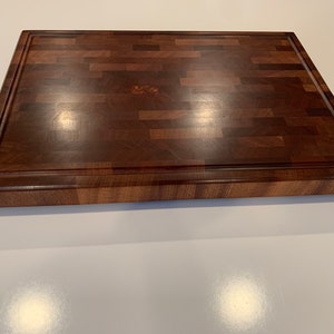 Sapele Endgrain Butcher Block - Etsy