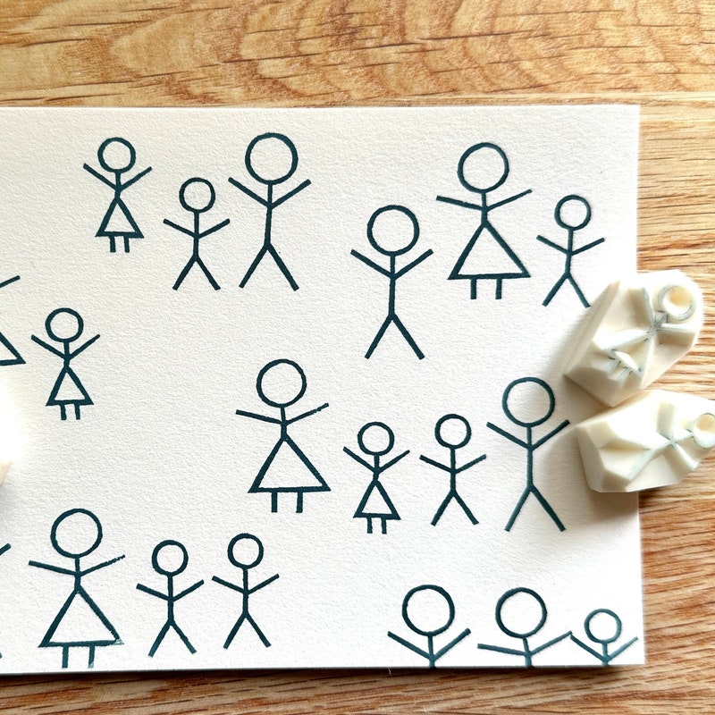 Stick People - Etsy